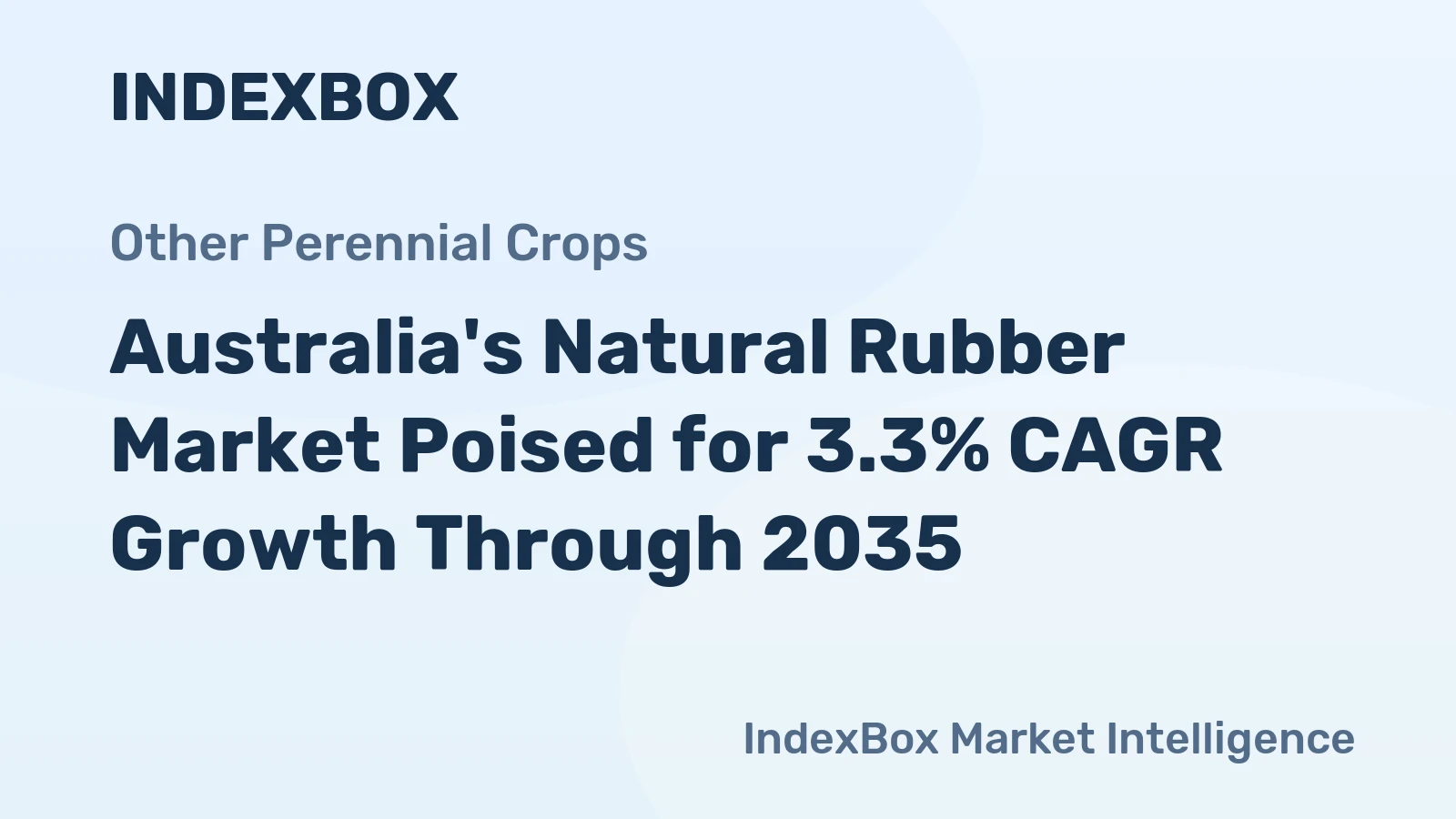 Australia's Natural Rubber Market Poised for 3.3% CAGR Growth Through 2035
