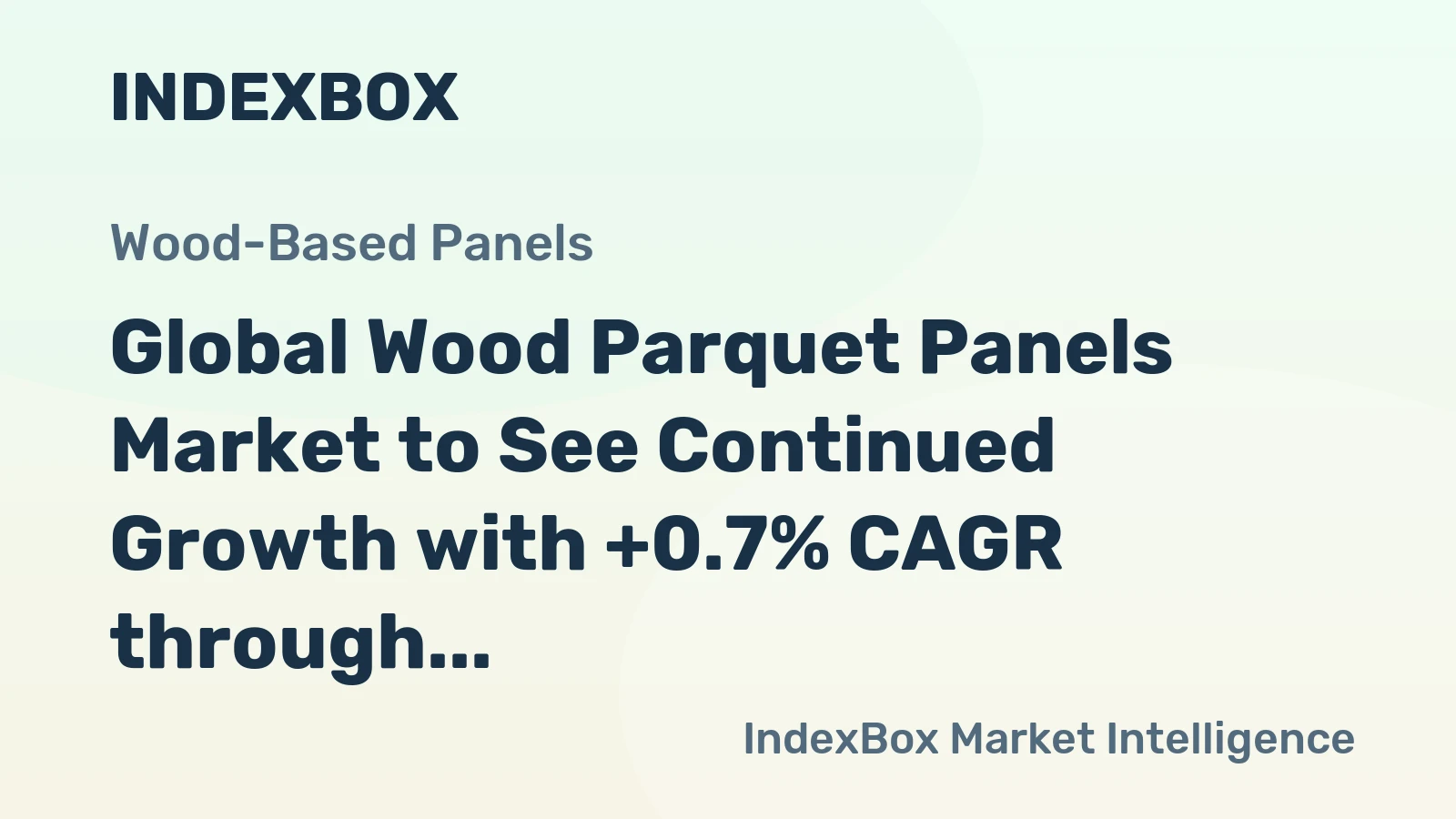 Global Wood Parquet Panels Market to See Continued Growth with +0.7% CAGR through 2035
