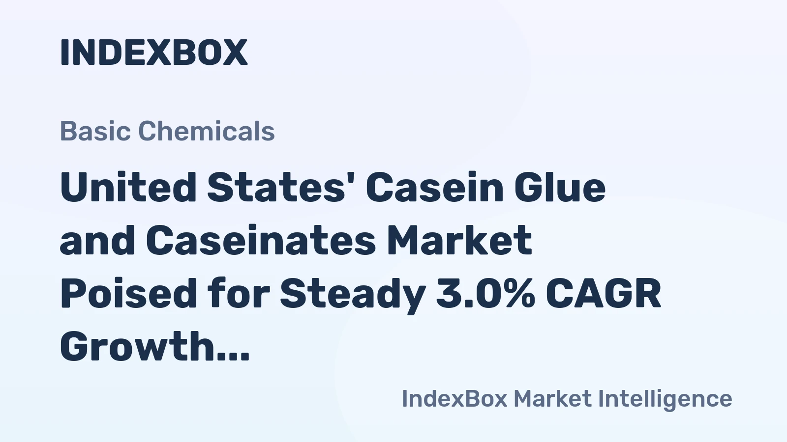 United States' Casein Glue and Caseinates Market Poised for Steady 3.0% CAGR Growth Through 2035