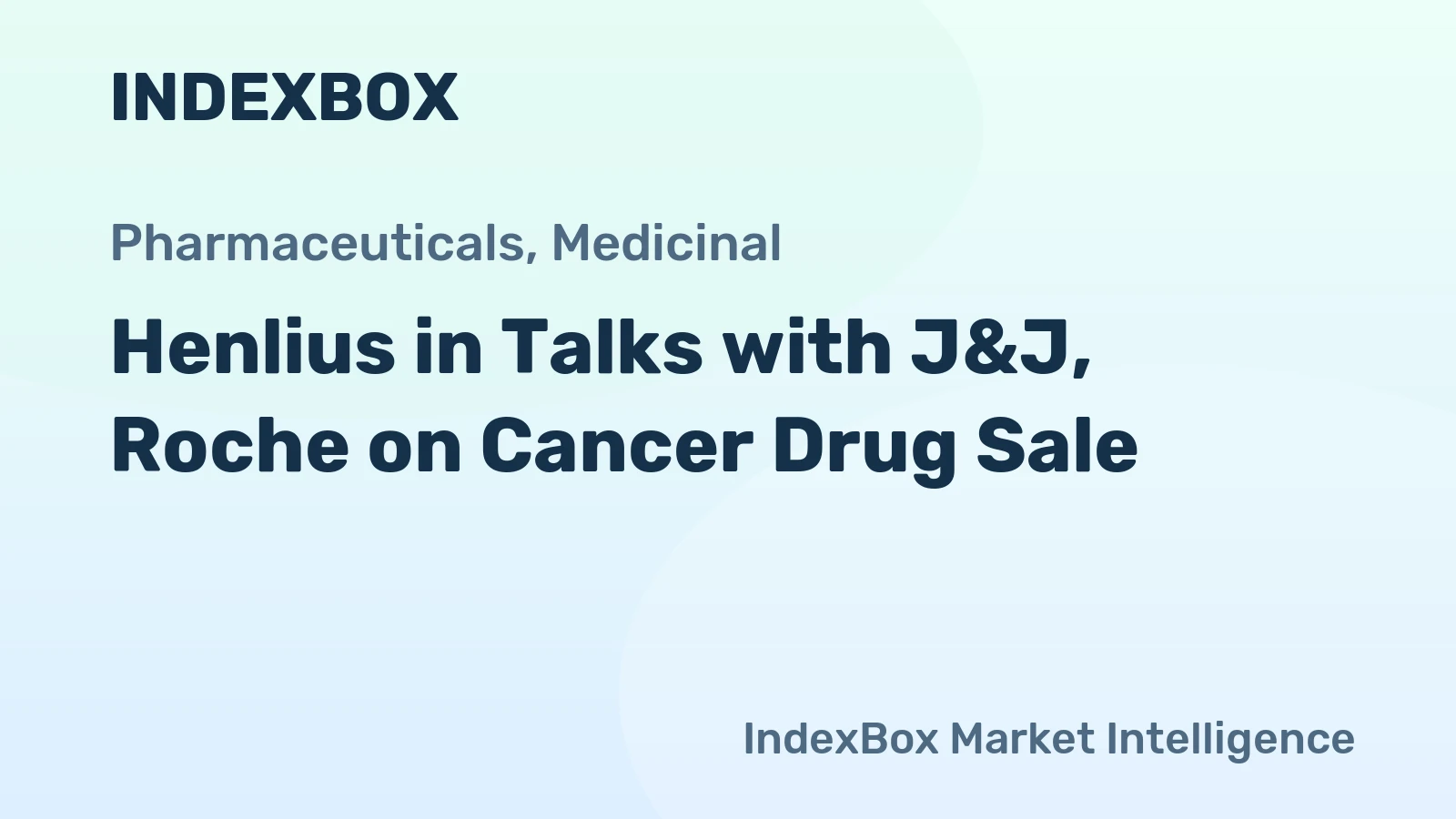 Henlius in Talks with J&J, Roche on Cancer Drug Sale