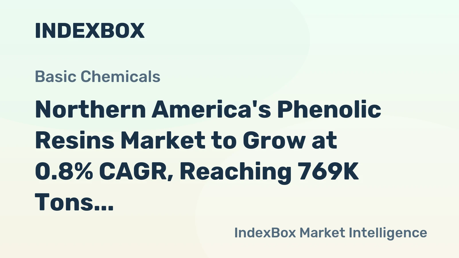 Northern America's Phenolic Resins Market to Grow at 0.8% CAGR, Reaching 769K Tons by 2035