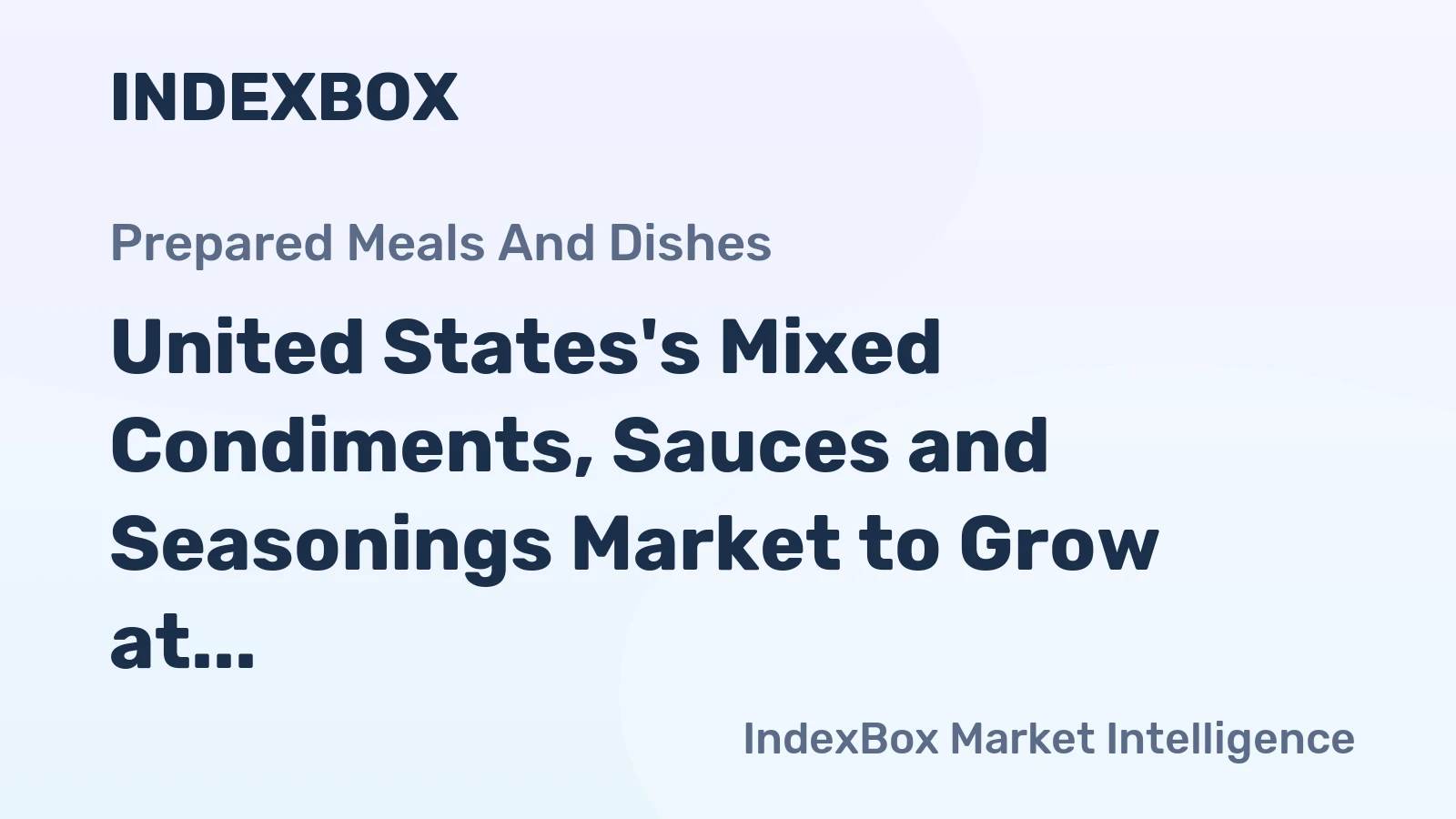 United States's Mixed Condiments, Sauces and Seasonings Market to Grow at 1.8% CAGR, Reaching 3.3M Tons by 2035
