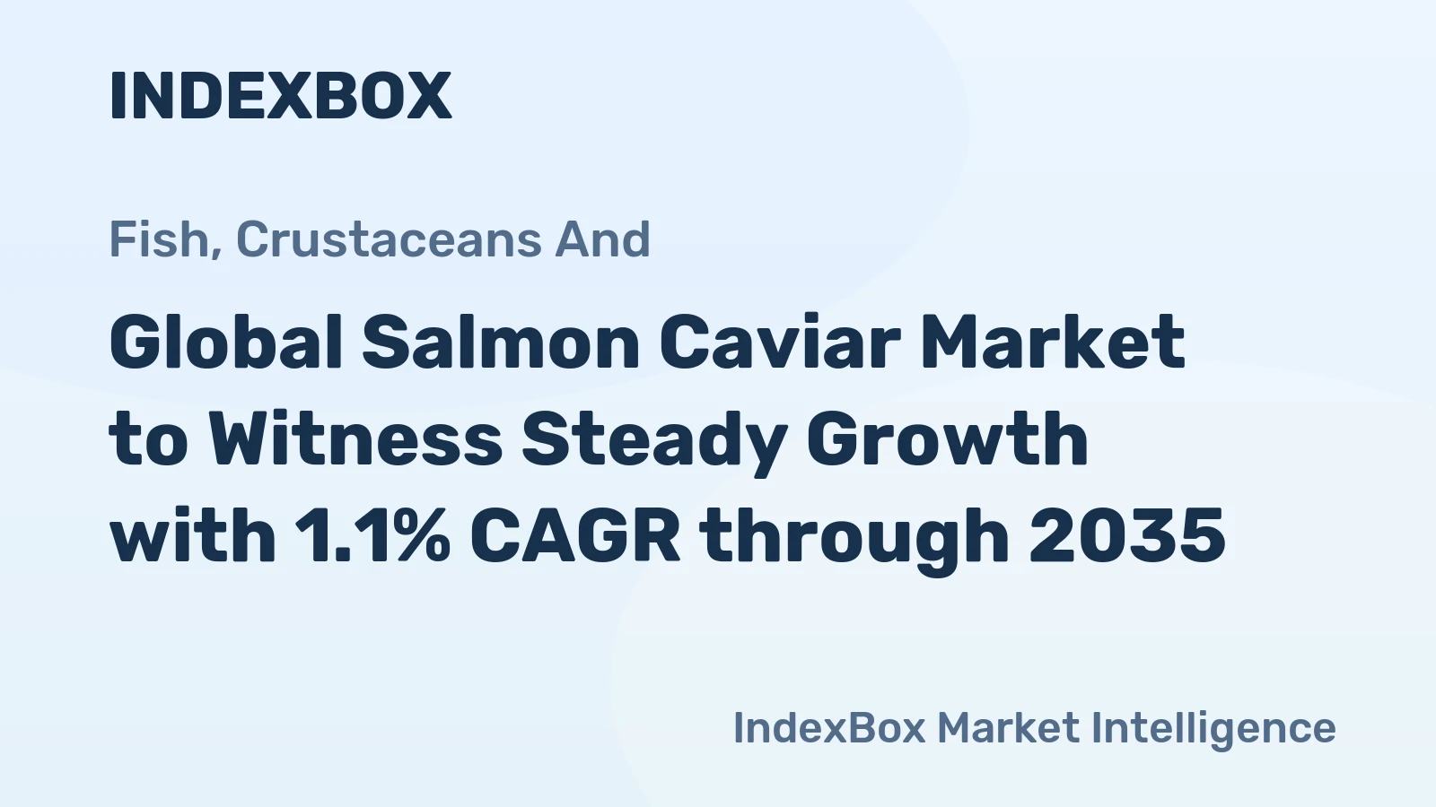 Global Salmon Caviar Market to Witness Steady Growth with 1.1% CAGR through 2035