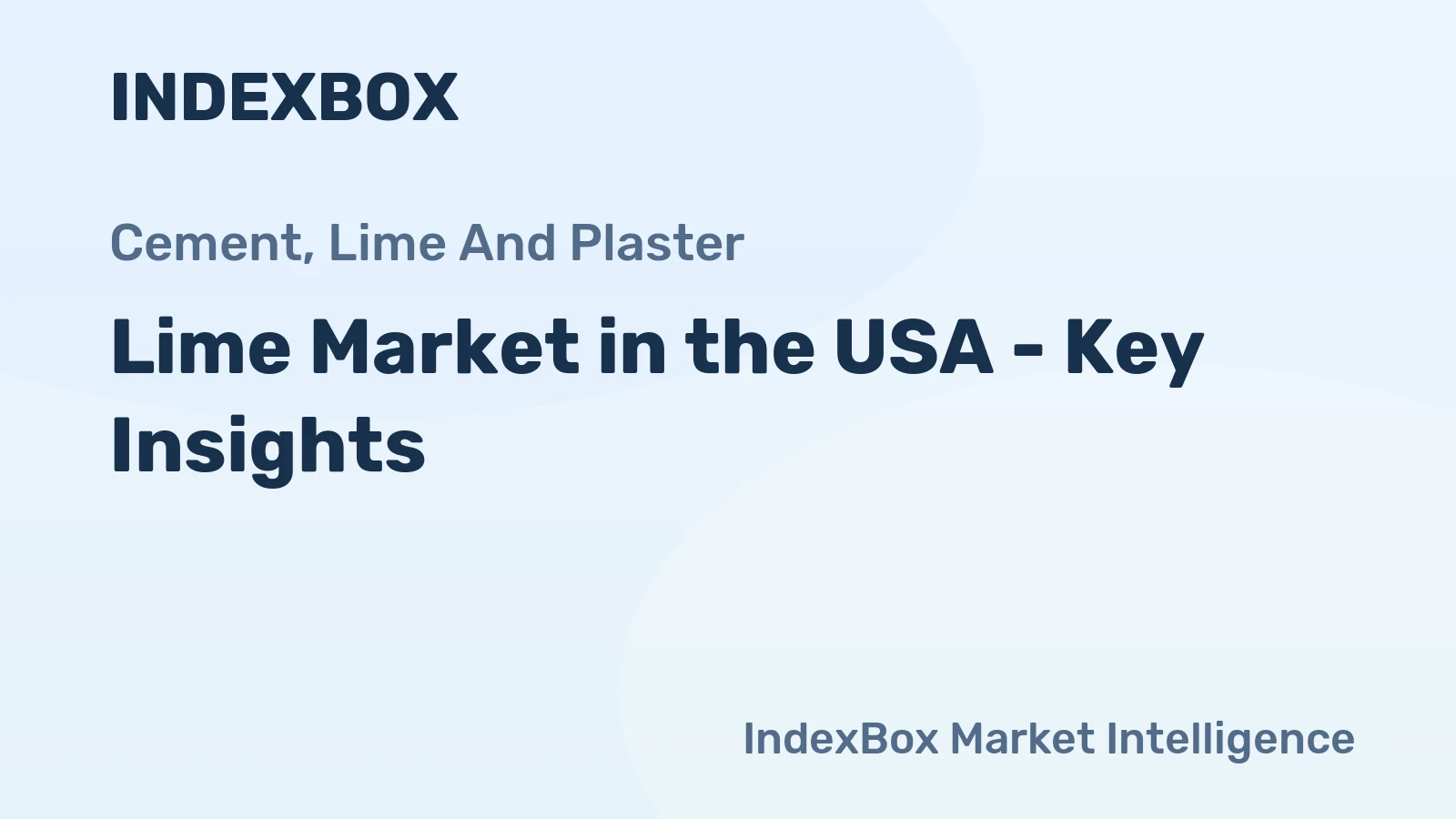 Lime Market in the USA - Key Insights
