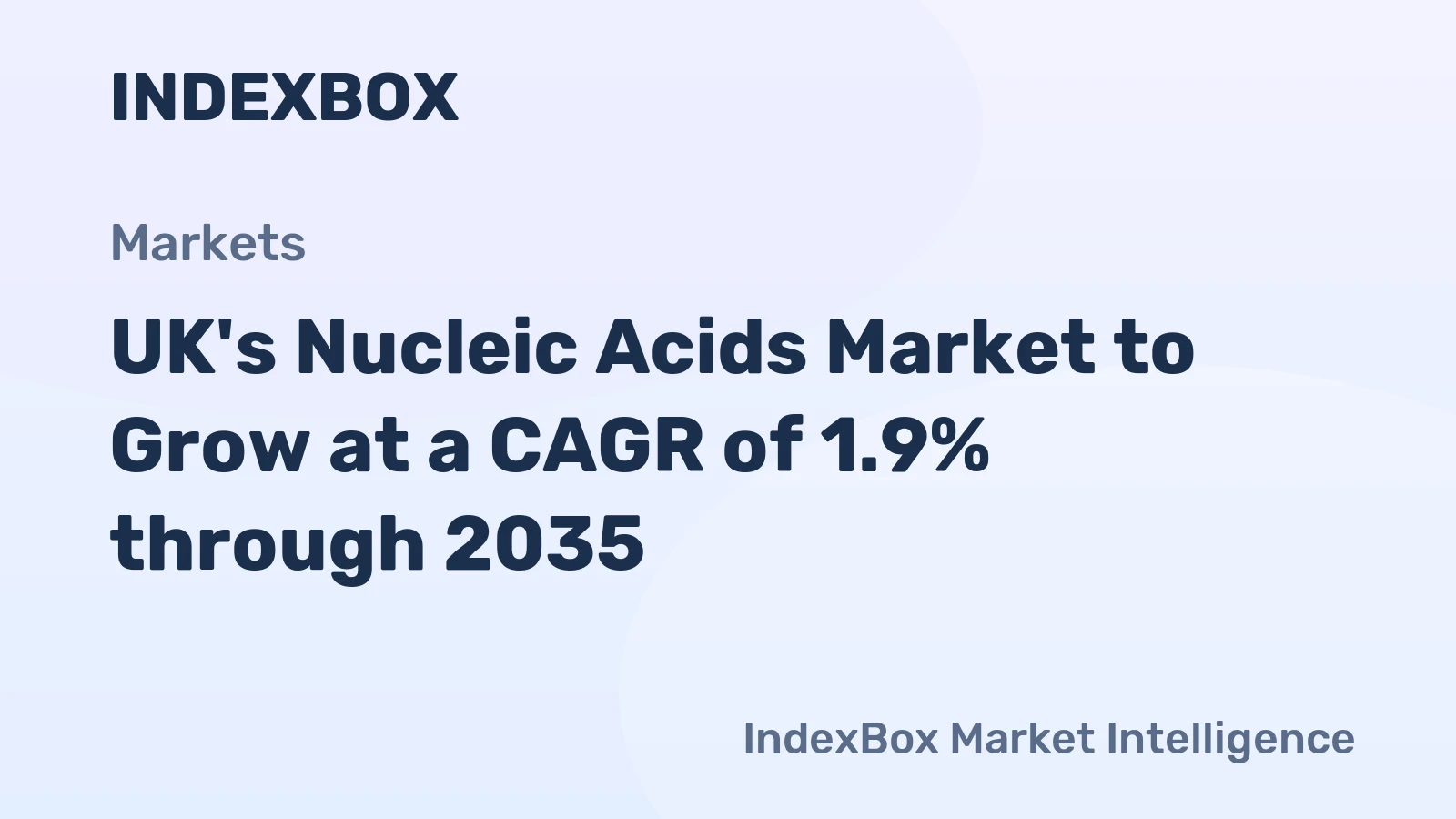 UK's Nucleic Acids Market to Grow at a CAGR of 1.9% through 2035