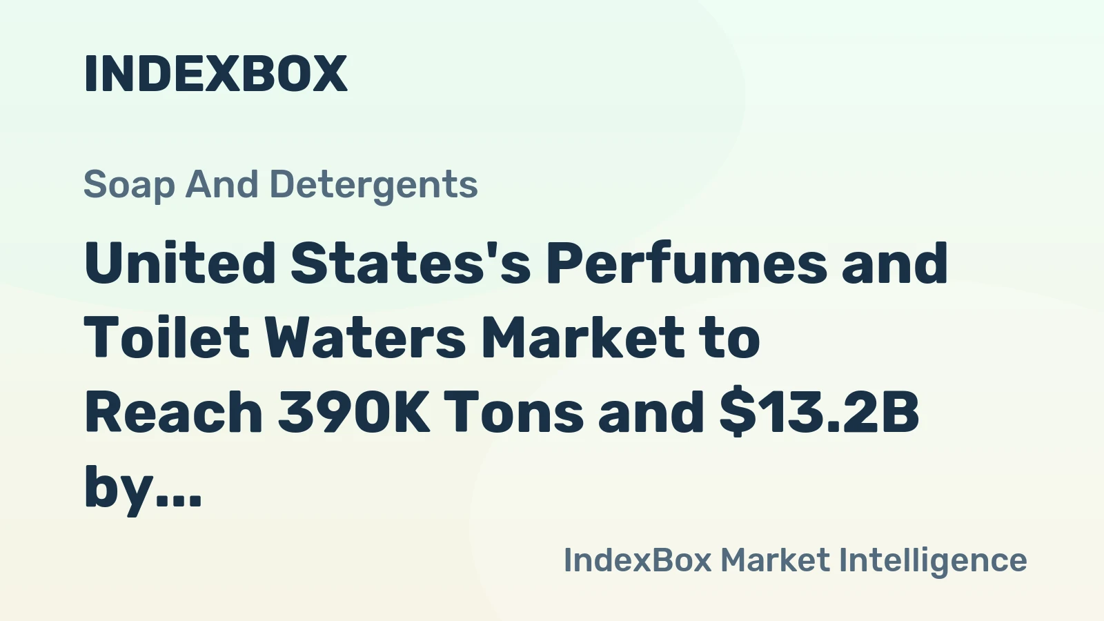 United States's Perfumes and Toilet Waters Market to Reach 390K Tons and $13.2B by 2035
