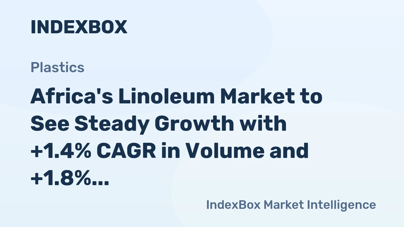 Africa's Linoleum Market to See Steady Growth with +1.4% CAGR in Volume and +1.8% CAGR in Value by 2035