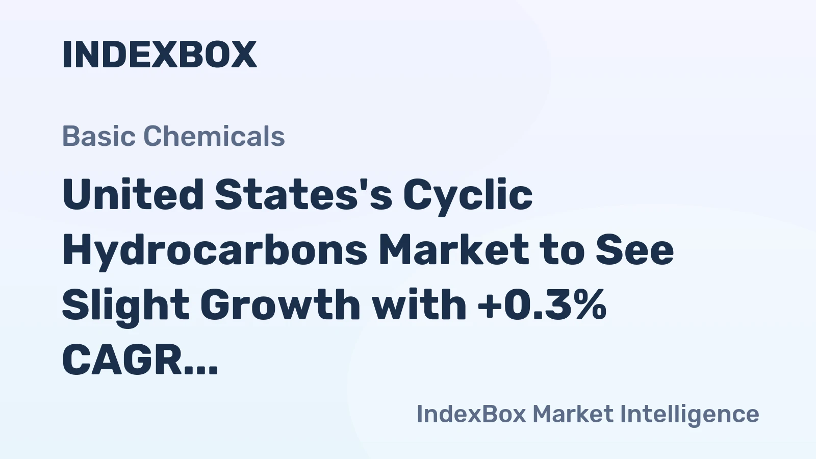 United States's Cyclic Hydrocarbons Market to See Slight Growth with +0.3% CAGR through 2035