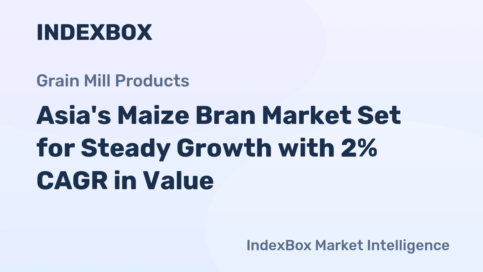 Asia's Maize Bran Market Set for Steady Growth with 2% CAGR in Value
