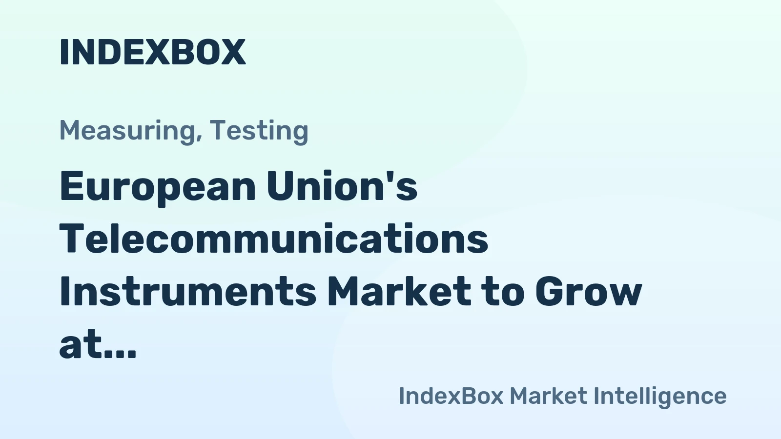 European Union's Telecommunications Instruments Market to Grow at 1.3% CAGR, Reaching 1.5M Units by 2035
