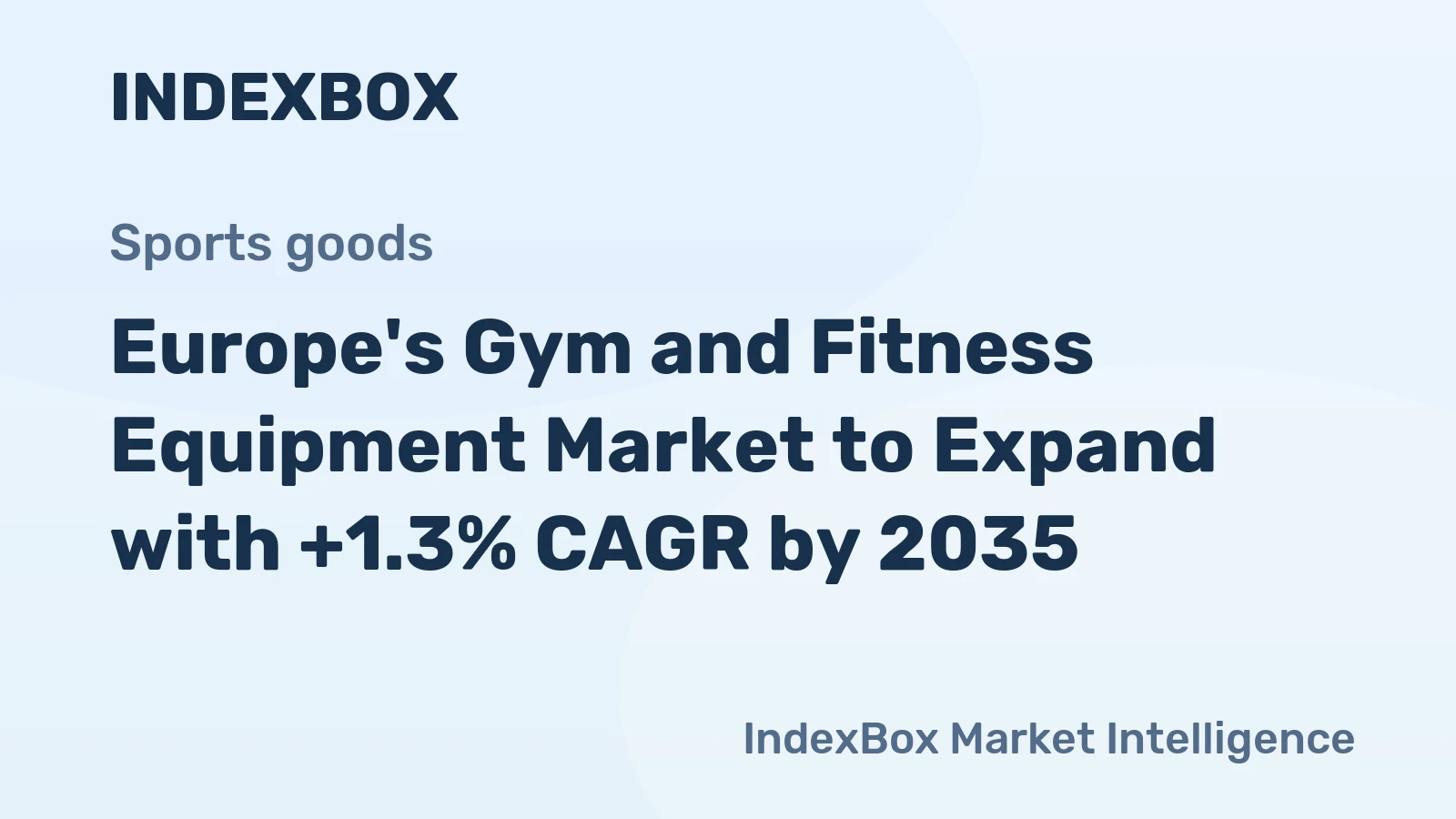 Europe's Gym and Fitness Equipment Market to Expand with +1.3% CAGR by 2035