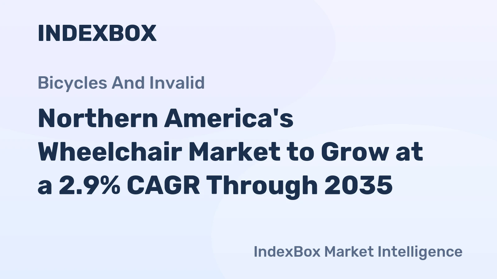 Northern America's Wheelchair Market to Grow at a 2.9% CAGR Through 2035