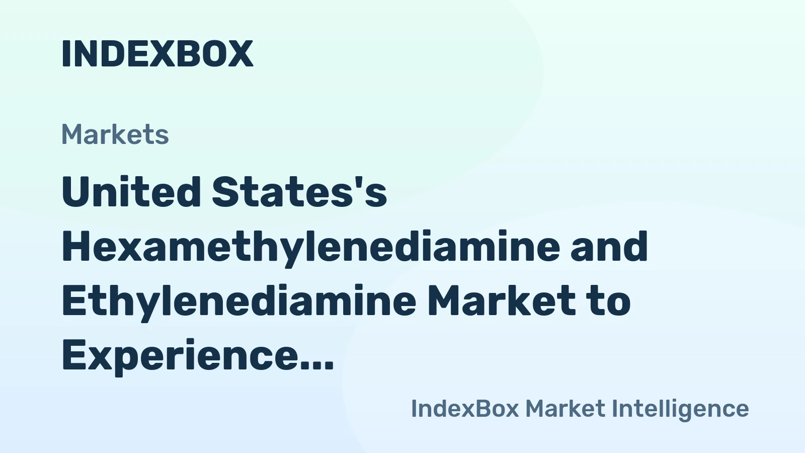 United States's Hexamethylenediamine and Ethylenediamine Market to Experience Slight Growth with CAGR of +0.2% Over Next Decade