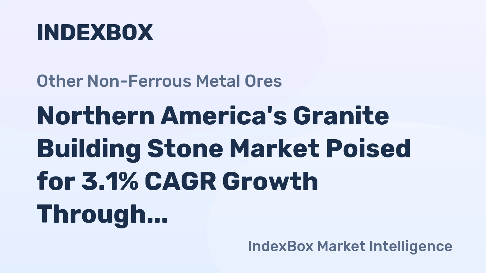 Northern America's Granite Building Stone Market Poised for 3.1% CAGR Growth Through 2035