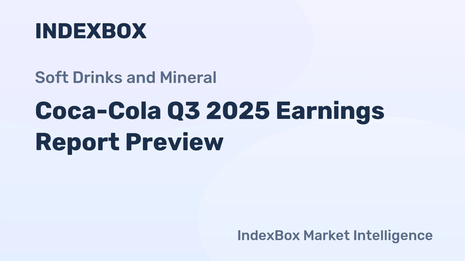 Coca-Cola Q3 2025 Earnings Report Preview