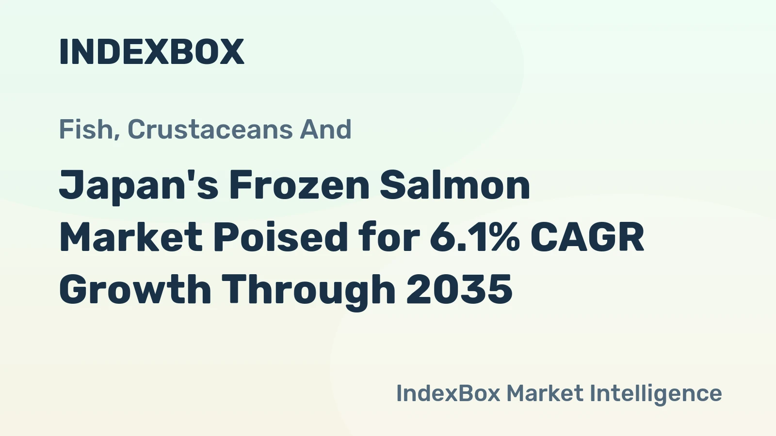 Japan's Frozen Salmon Market Poised for 6.1% CAGR Growth Through 2035