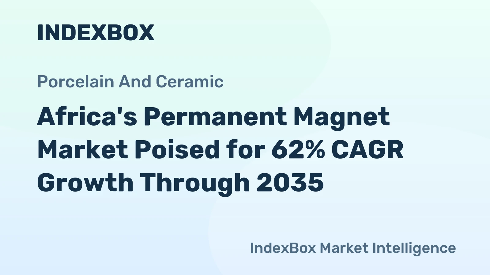 Africa's Permanent Magnet Market Poised for 62% CAGR Growth Through 2035