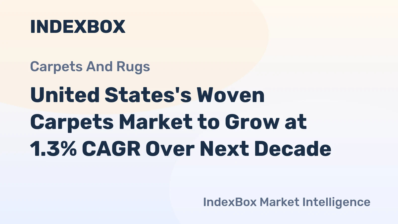 United States's Woven Carpets Market to Grow at 1.3% CAGR Over Next Decade