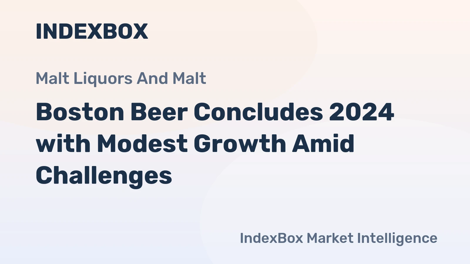 Boston Beer Concludes 2024 with Modest Growth Amid Challenges