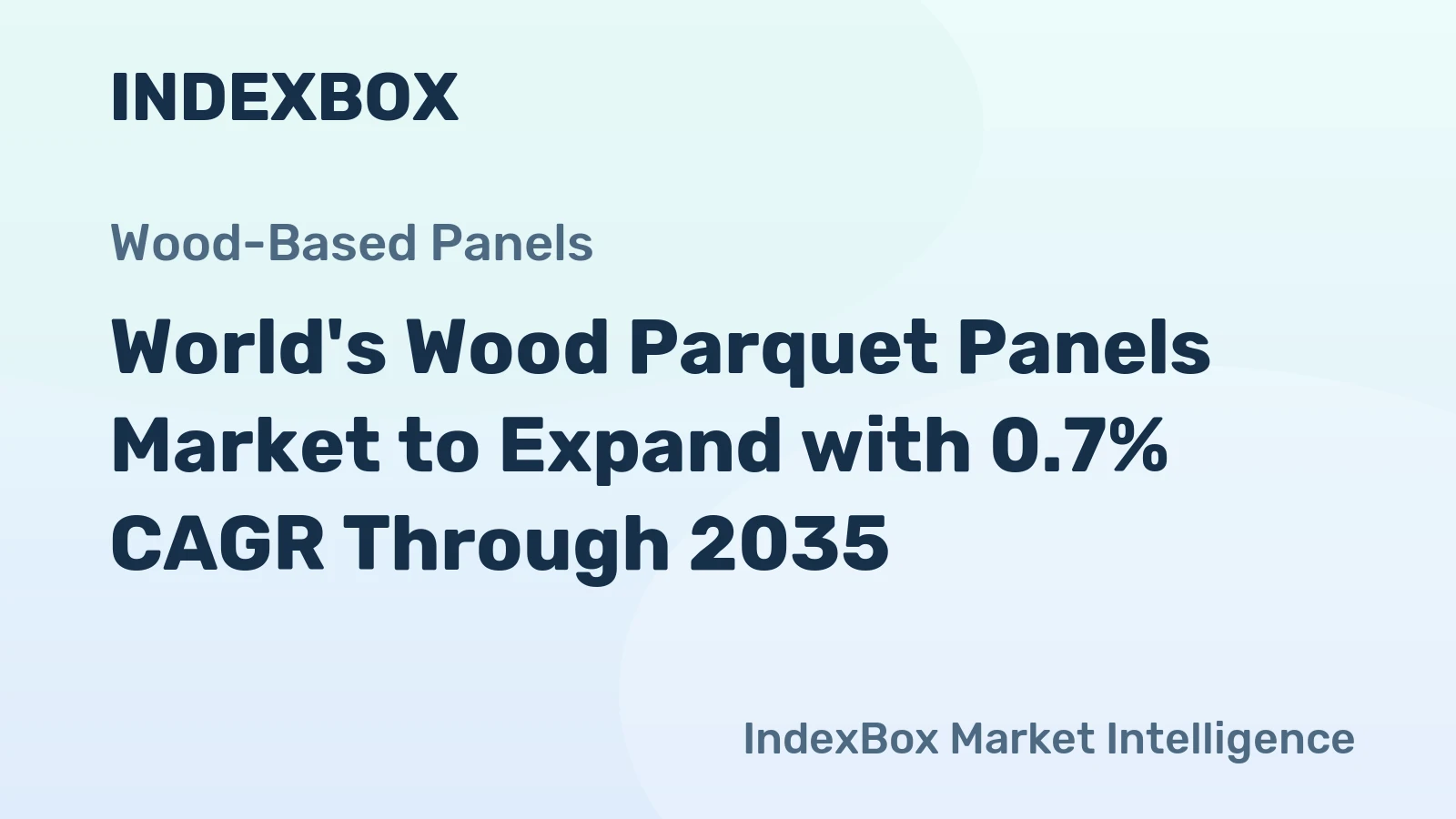 World's Wood Parquet Panels Market to Expand with 0.7% CAGR Through 2035