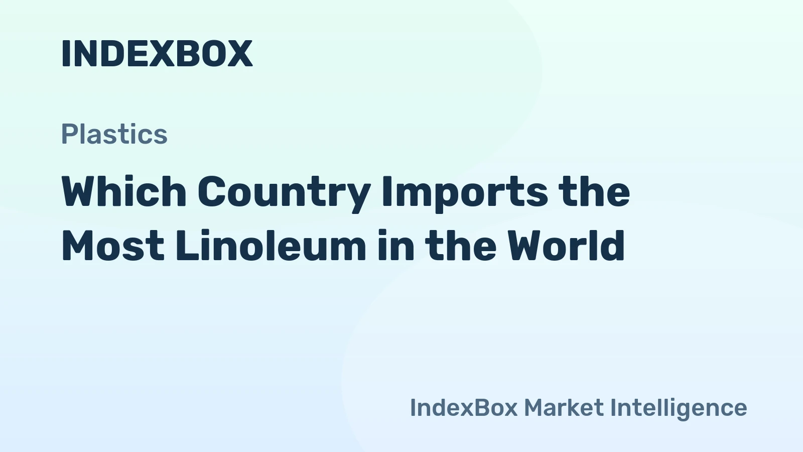 Which Country Imports the Most Linoleum in the World?