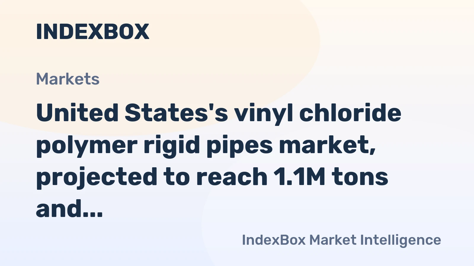 United States's vinyl chloride polymer rigid pipes market, projected to reach 1.1M tons and $4.9B by 2035, continues its steady growth trend.