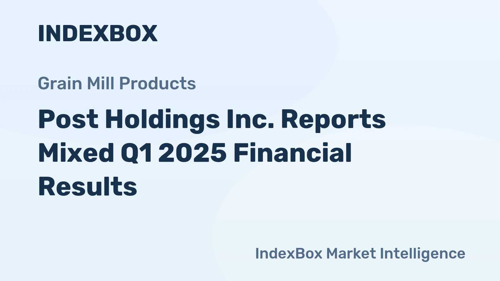 Post Holdings Inc. Reports Mixed Q1 2025 Financial Results