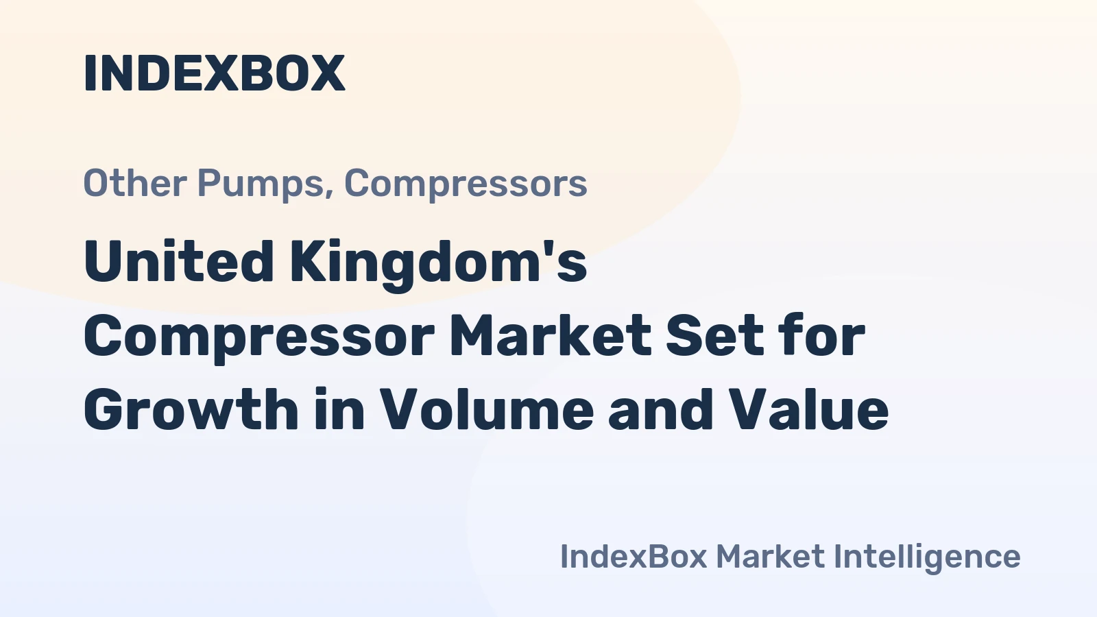 United Kingdom's Compressor Market Set for Growth in Volume and Value