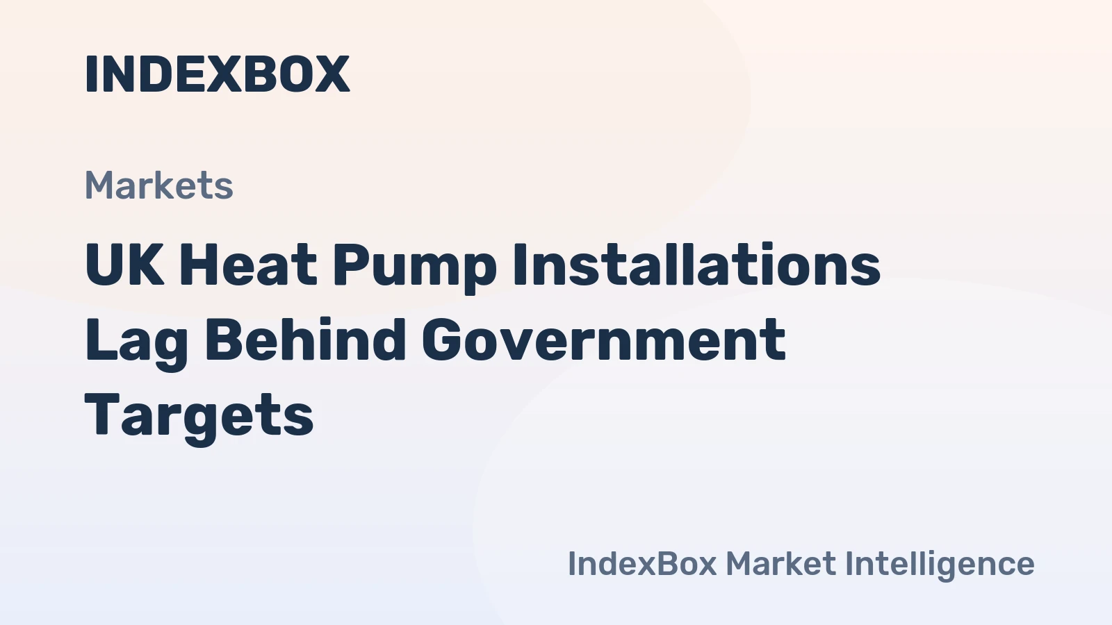 UK Heat Pump Installations Lag Behind Government Targets