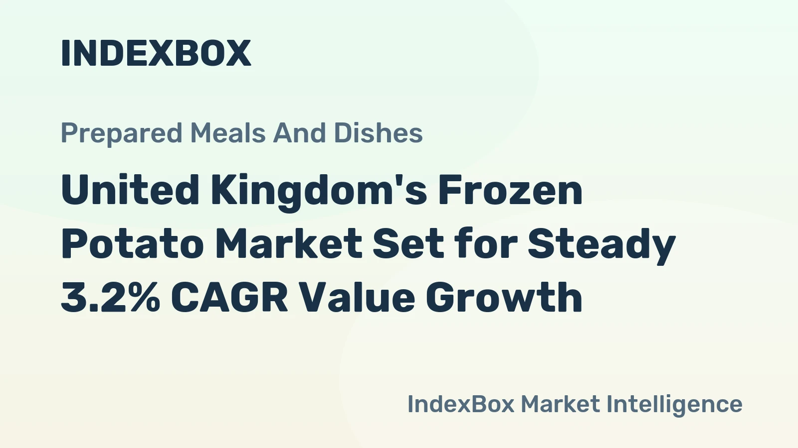 United Kingdom's Frozen Potato Market Set for Steady 3.2% CAGR Value Growth