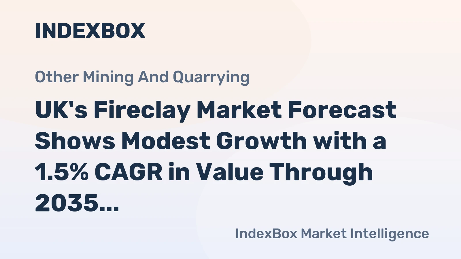 UK's Fireclay Market Forecast Shows Modest Growth with a 1.5% CAGR in Value Through 2035
