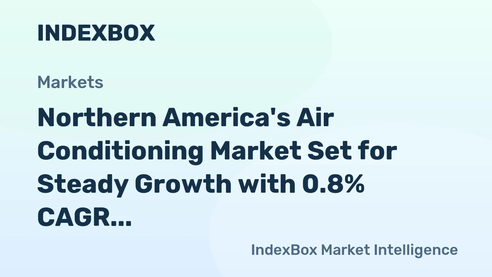Northern America's Air Conditioning Market Set for Steady Growth with 0.8% CAGR Through 2035