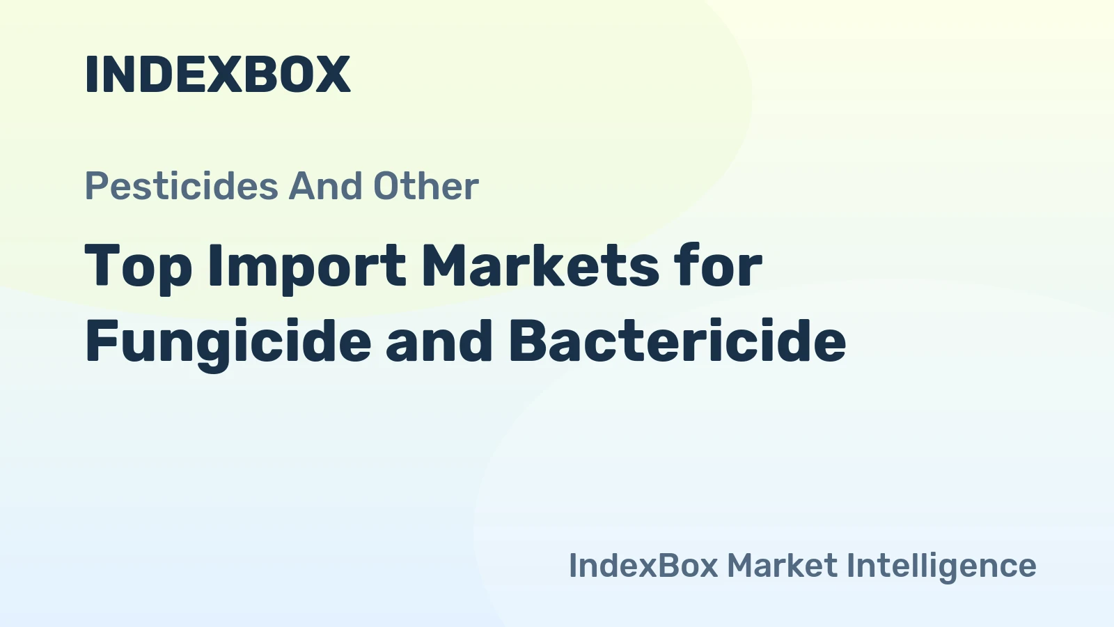 Top Import Markets for Fungicide and Bactericide