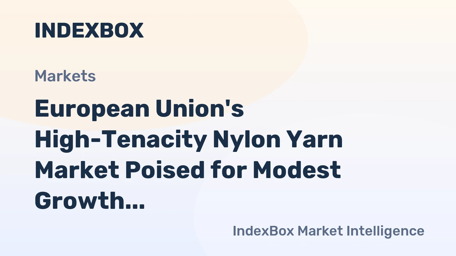 European Union's High-Tenacity Nylon Yarn Market Poised for Modest Growth With 2% CAGR in Value Through 2035
