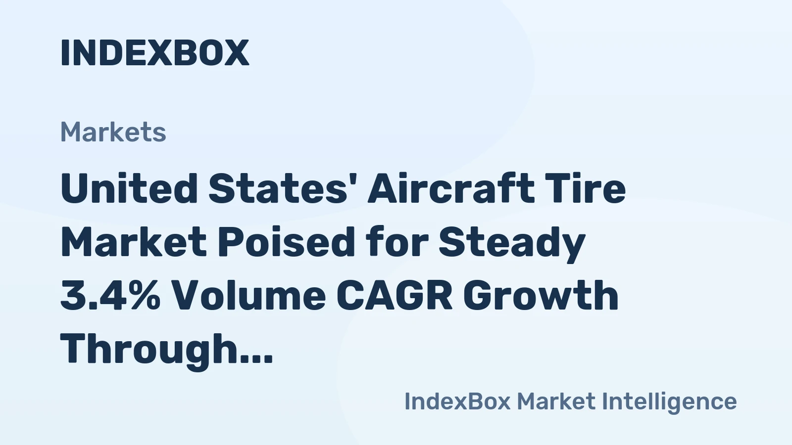 United States' Aircraft Tire Market Poised for Steady 3.4% Volume CAGR Growth Through 2035