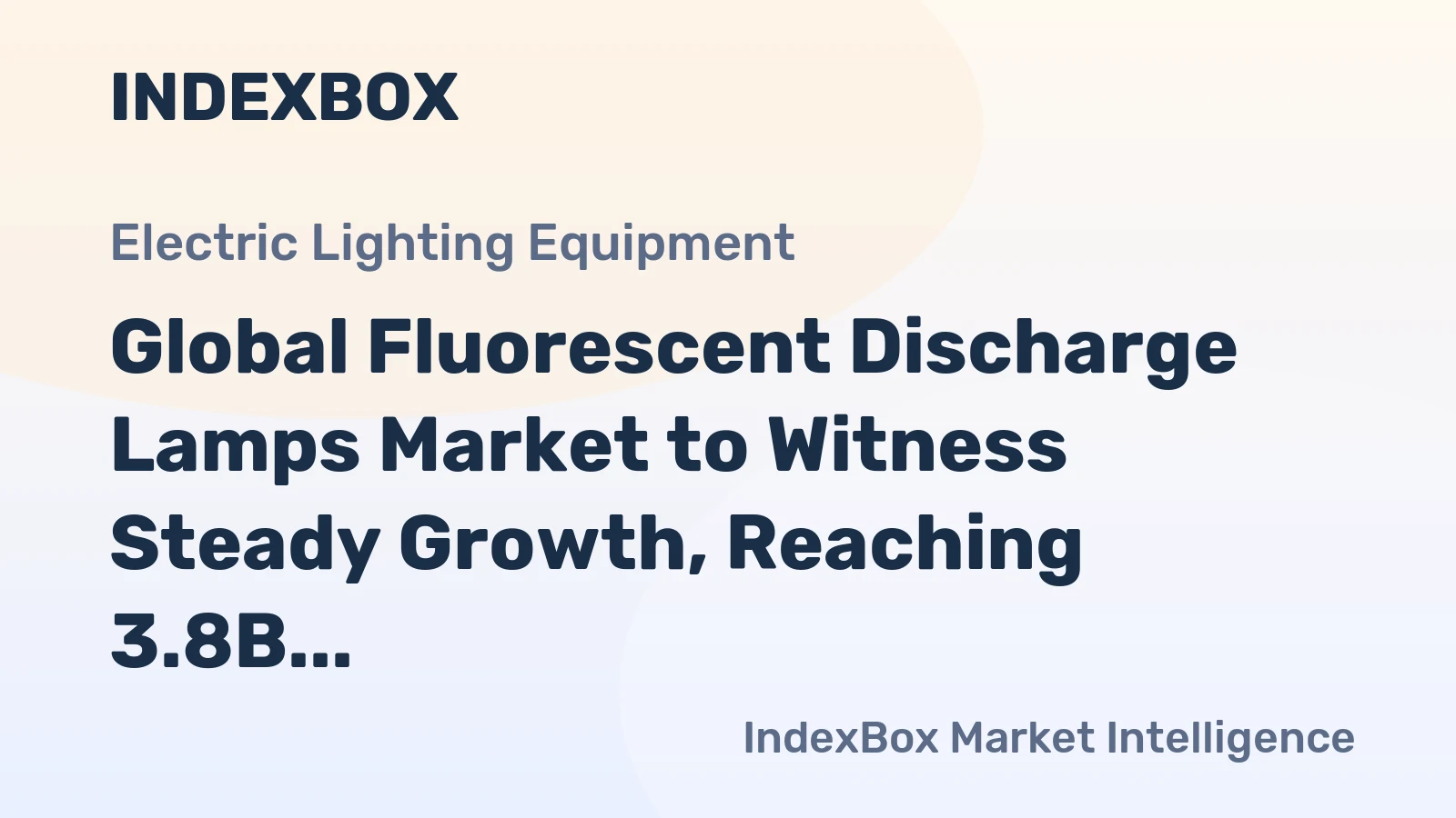 Global Fluorescent Discharge Lamps Market to Witness Steady Growth, Reaching 3.8B Units and $8.7B by 2035