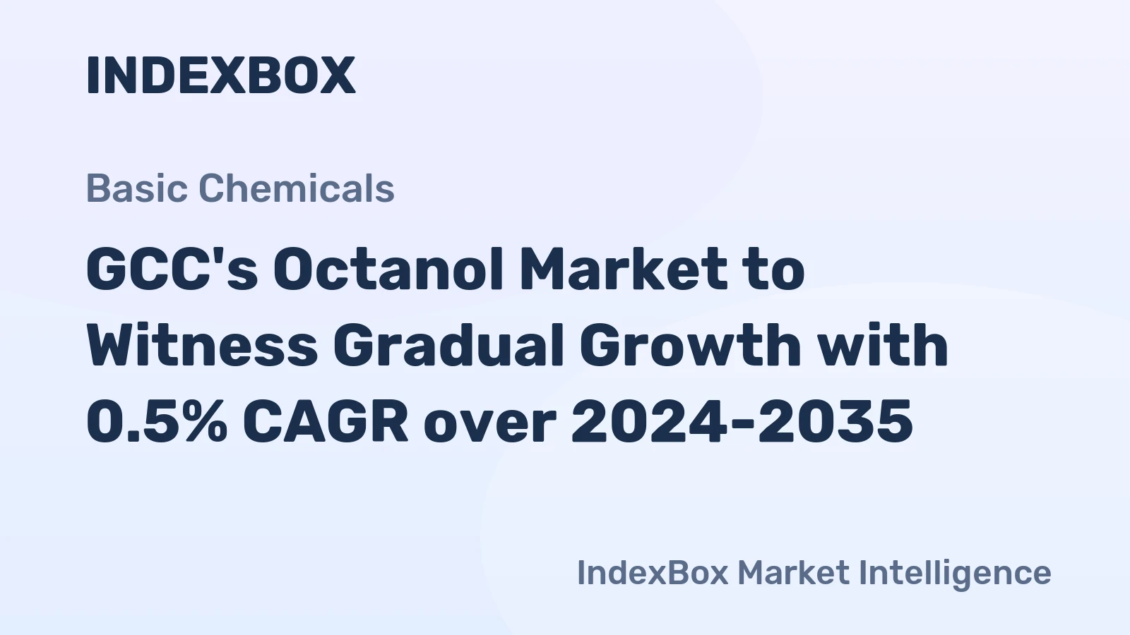 GCC's Octanol Market to Witness Gradual Growth with 0.5% CAGR over 2024-2035