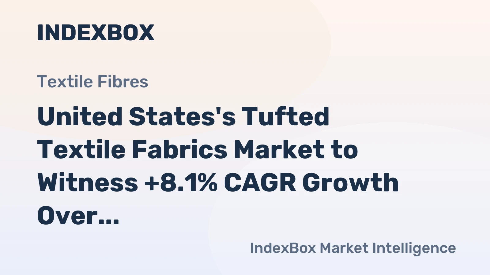 United States's Tufted Textile Fabrics Market to Witness +8.1% CAGR Growth Over Next Decade