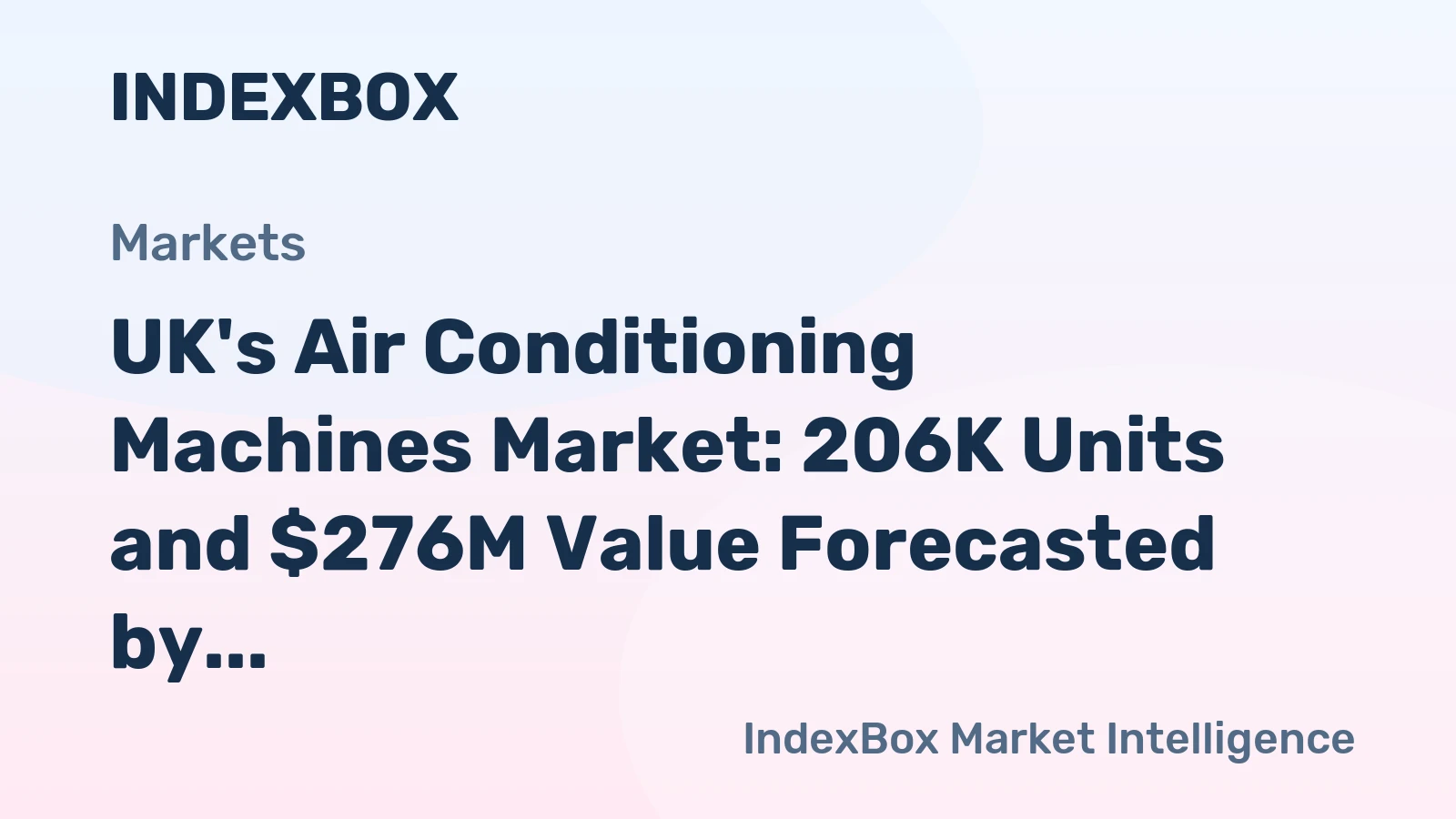 UK's Air Conditioning Machines Market: 206K Units and $276M Value Forecasted by 2035