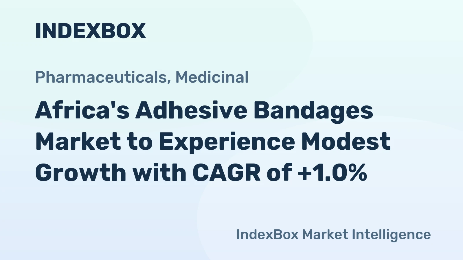 Africa's Adhesive Bandages Market to Experience Modest Growth with CAGR of +1.0%