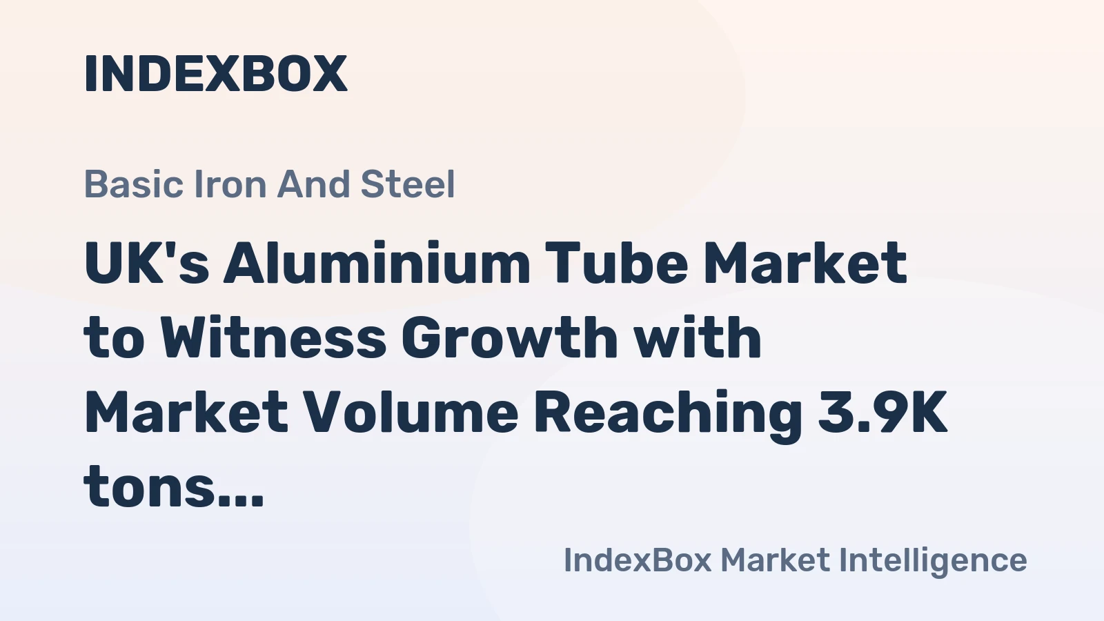 UK's Aluminium Tube Market to Witness Growth with Market Volume Reaching 3.9K tons and Market Value Reaching $41M by 2035