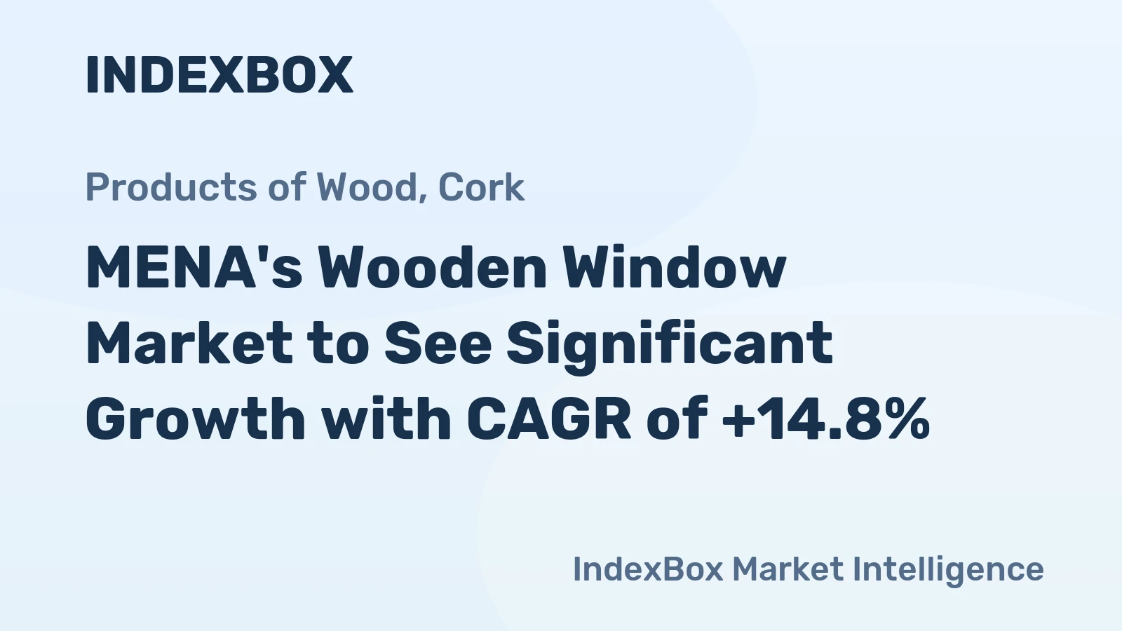 MENA's Wooden Window Market to See Significant Growth with CAGR of +14.8%
