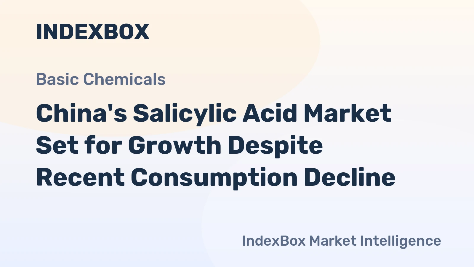 China's Salicylic Acid Market Set for Growth Despite Recent Consumption Decline