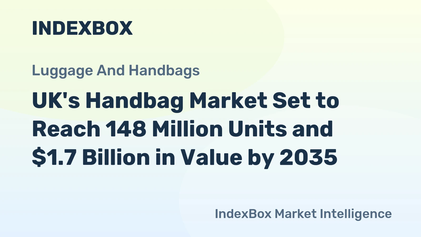 UK's Handbag Market Set to Reach 148 Million Units and $1.7 Billion in Value by 2035