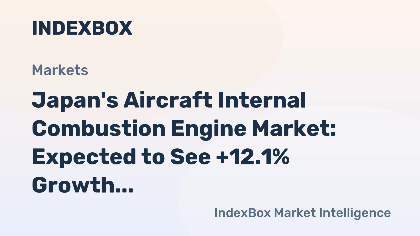 Japan's Aircraft Internal Combustion Engine Market: Expected to See +12.1% Growth in Volume and +12.4% Growth in Value by 2035