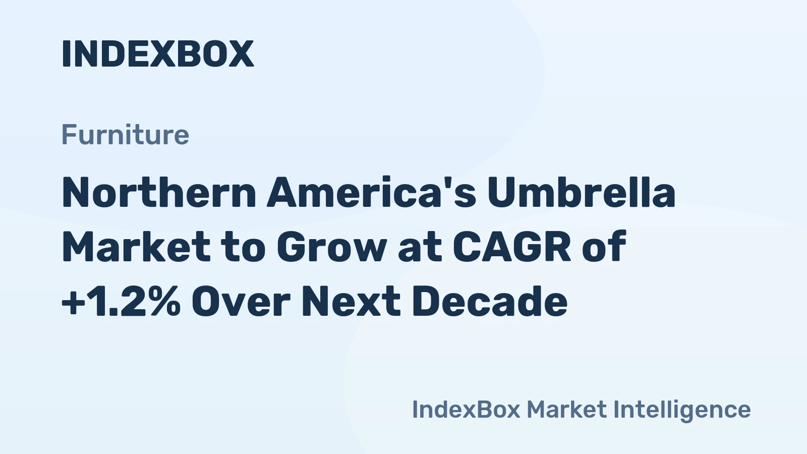 Northern America's Umbrella Market to Grow at CAGR of +1.2% Over Next Decade