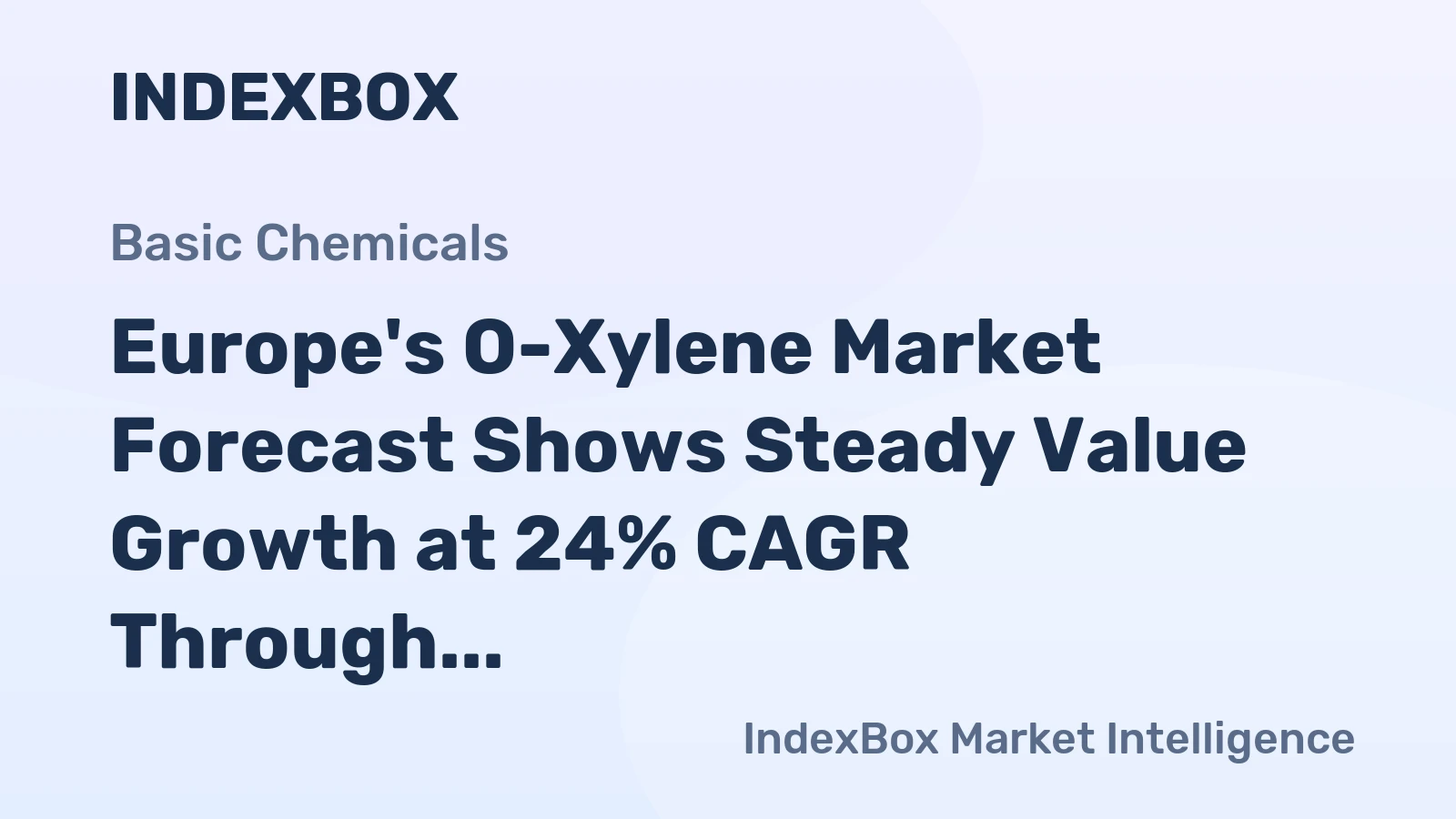 Europe's O-Xylene Market Forecast Shows Steady Value Growth at 24% CAGR Through 2035