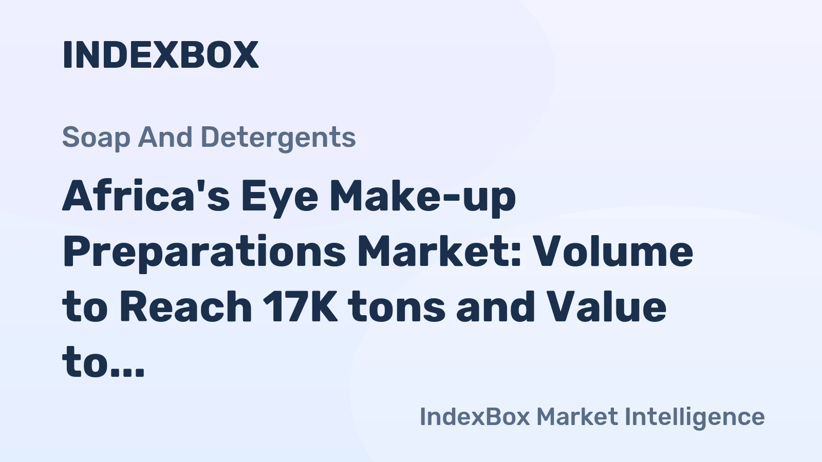 Africa's Eye Make-up Preparations Market: Volume to Reach 17K tons and Value to Hit $403M by 2035