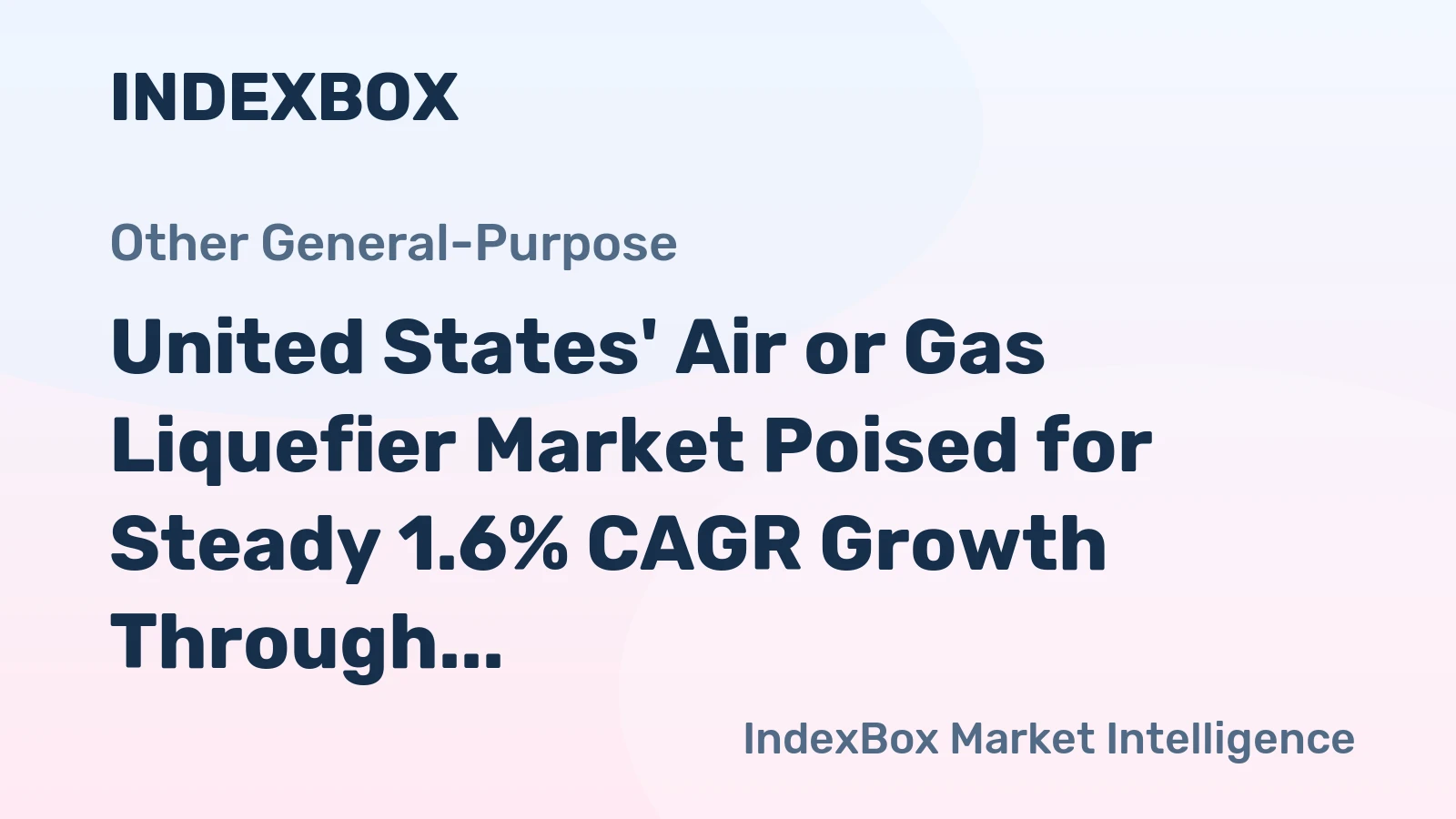United States' Air or Gas Liquefier Market Poised for Steady 1.6% CAGR Growth Through 2035