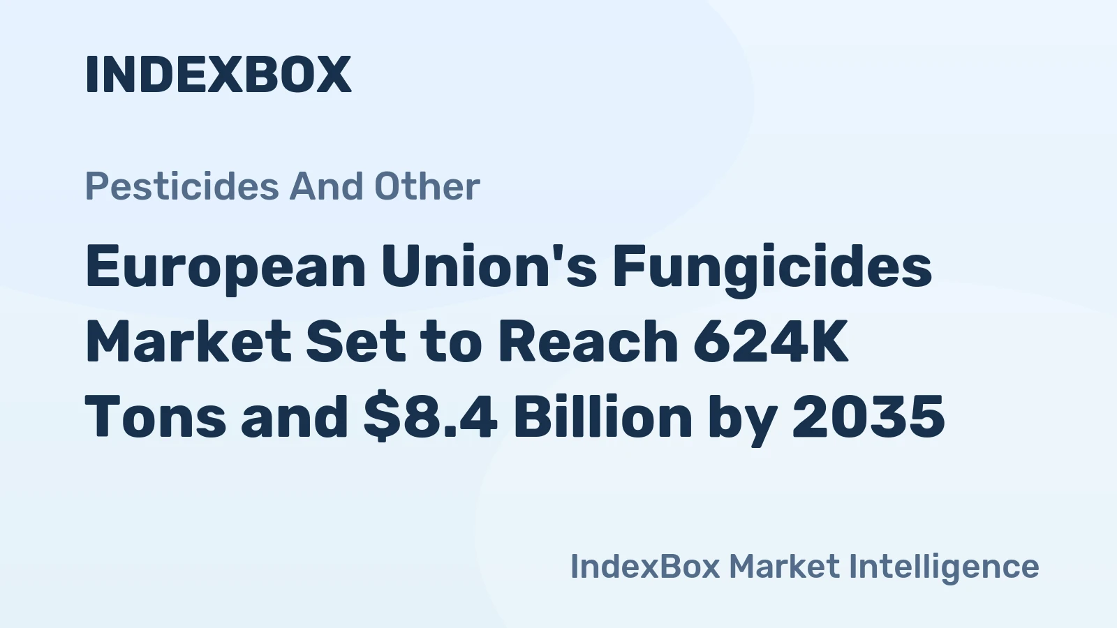 European Union's Fungicides Market Set to Reach 624K Tons and $8.4 Billion by 2035